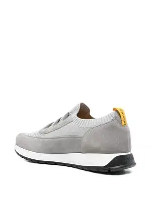 DOUCAL'S Suede Panelled Sneakers